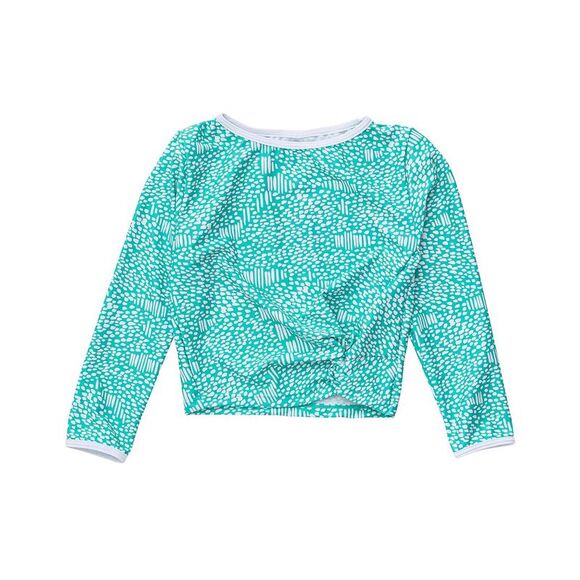 Snapper Rock | Swim | Snapper Rock Spearmint Spot Wrap Crop Top | Poshmark